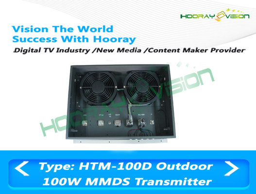 MMDS QPSK 100W DVB T2 Transmitter CATV Terrestrial Broadcast Equipment