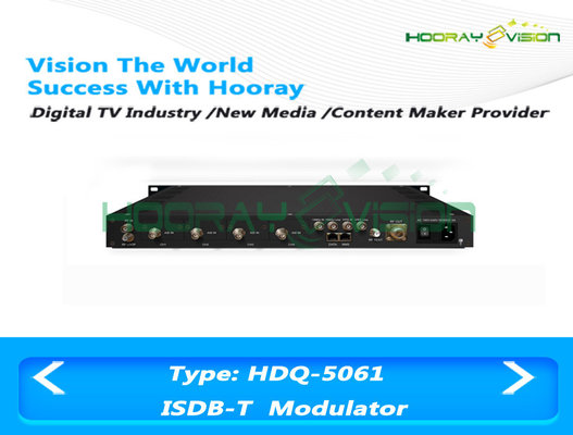 DVB Digital TV Modulator Terrestrial Wireless With ARIB STD-B31 Standard