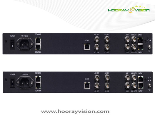 IPTV Transcoder 8 Channels SD / HD MPEG-2 to MPEG-4 H.264 TS Over IP