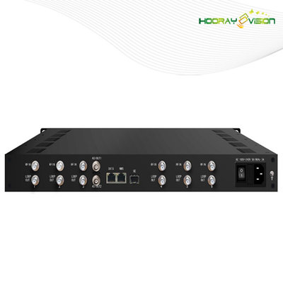 8 in 1 MPEG2 to MPEG4 Transcoder H.264 SD / HD Transcoding MPTS / SPTS over UDP / RTP