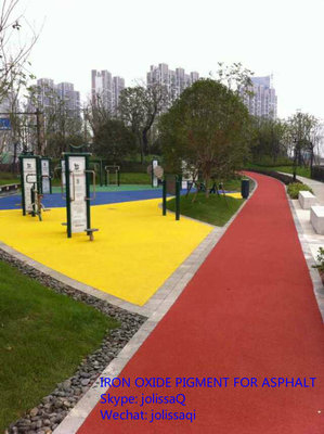 IRON OXIDE YELLOW for Asphalt （yellow  powder color for asphalt  ）