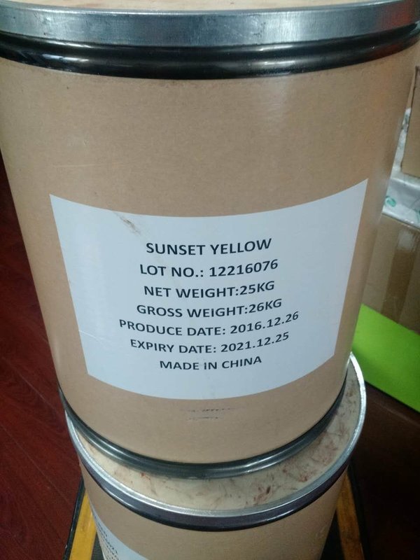 TARTRAZINE (Lemon yellow) for food additives (yellow color for juice, cake etc)