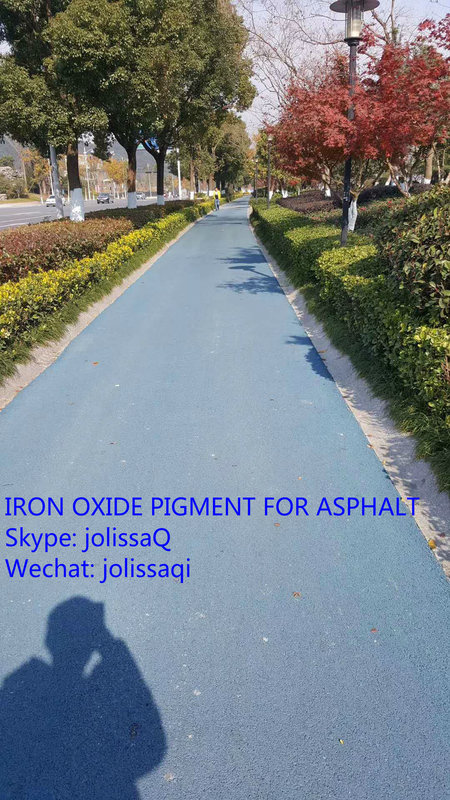 IRON OXIDE BLUE   for Asphalt （BLUE  powder color for asphalt  ）