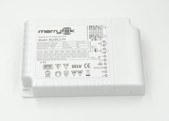 Double 2 x 25W PWM Dimmable LED Driver Selectable 250mA -700mA