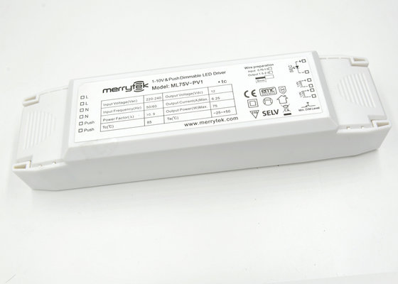 Customized PWM Dimmable Led Driver 75W 24vdc For Led Strip