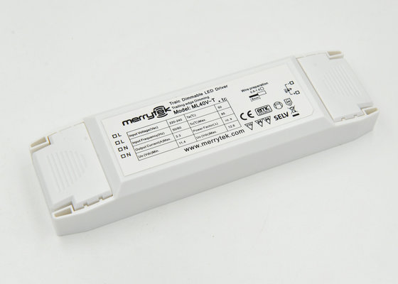 40W Leading Edge Dimmable LED Driver Constant Voltage with 12Vdc