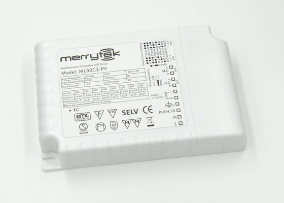 2 x 25W IP20 Dimmable LED Driver 250mA - 700mA For LED Down Light