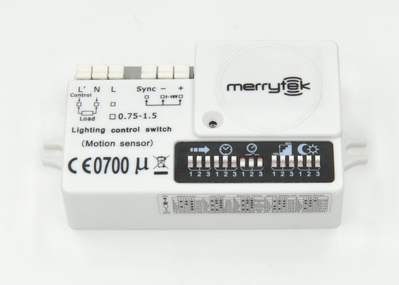 Dimmable Microwave Motion Sensor Plastic Housing Cluster Control