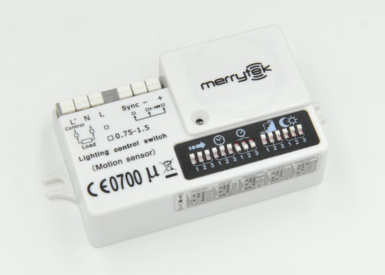 Dimmable Microwave Motion Sensor Plastic Housing Cluster Control