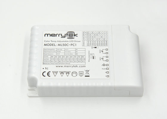 IP20 1-10v Dimmable LED Driver 50W with Auto Recover ,  No Need Sync Cable