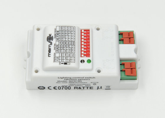 400W Microwave Indoor Motion Sensor for Lights , ISM Wave Band