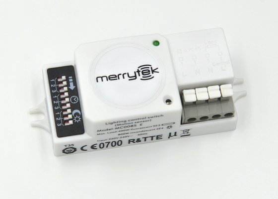 Lighting Microwave Motion Sensor / Movement Detector TUV certification