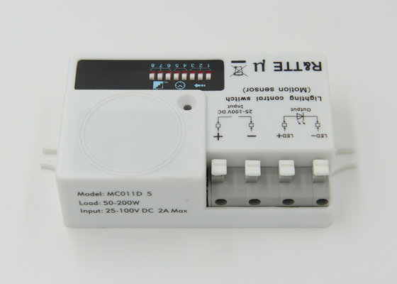 5.8GHz ISM Band 200w DC Motion Sensor Wide Detection Area 16 Meter