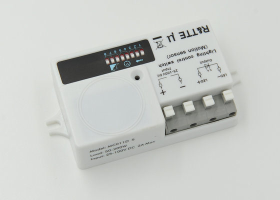 5.8GHz ISM Band 200w DC Motion Sensor Wide Detection Area 16 Meter