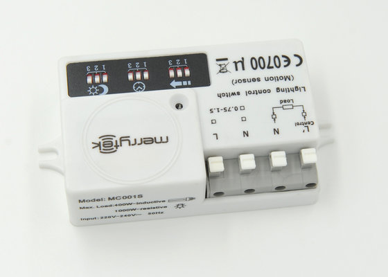Wall Mount Microwave Motion Sensor 150° Detection Angle Energy Saving