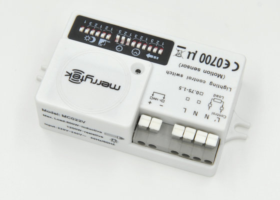 3 Step Dim 1-10V Microwave Light Sensor For Pathway , 50000 Hours Life Time