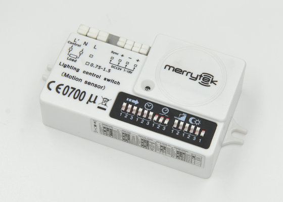 Wireless Dimmable RF Motion Sensor With Rotary Coding Switch