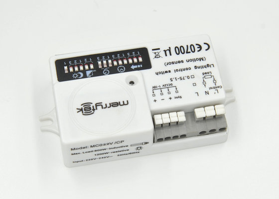 Radio Frequency Wireless Motion Sensor 5.8G Radar Detector 800W IP20