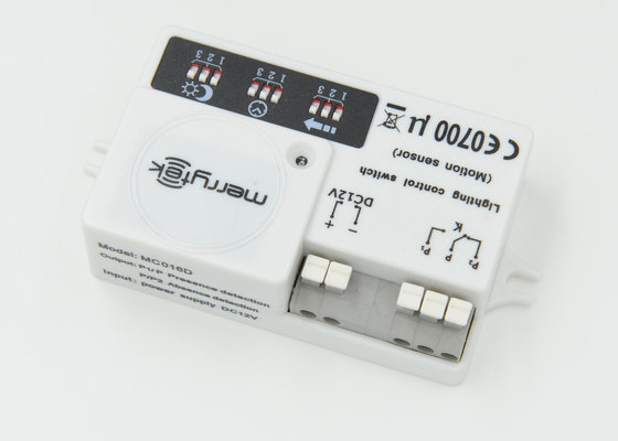Dry Contact 12V Infrared DC Motion Sensor Voltage Free Wall Installation