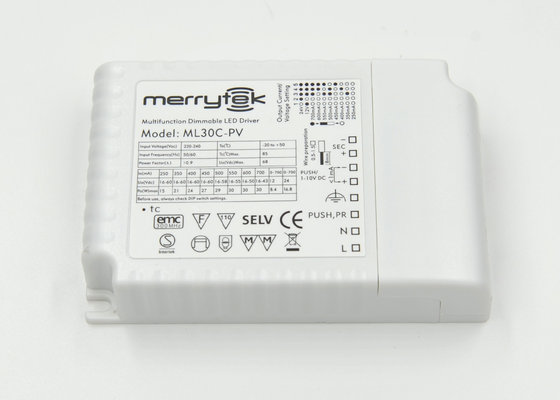 Office IP20 Daylight Harvesting Sensor Dimmable LED Driver 1-10V