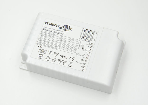 2  x  25W Two Channel 1-10V Dimmable LED Driver 250mA - 700mA