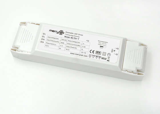 High Power 12V Constant Voltage Dimmable LED Driver Non Flickering
