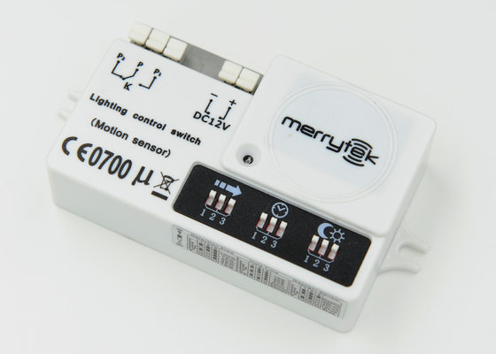 3 Pole Relay Dry Contact Motion Sensor For Stairwell Light , Waterproof
