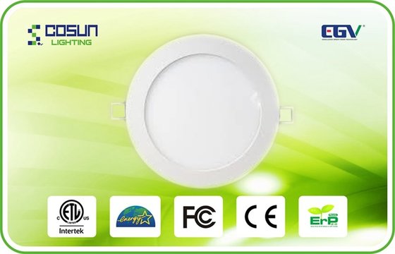 8W Commercial Indoor Energy Saving LED Downlights For Meeting Room , 6 inch Low Consumption LED