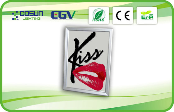 Acrylic Snap Frame Light Box Slim , Double Side Frame Light Box For Show Hall