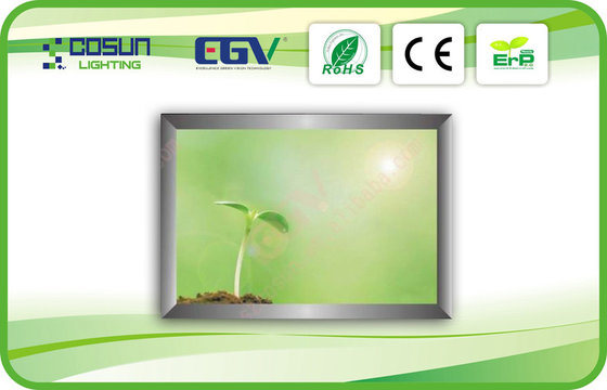 40mm Hanging LED Snap Frame Light Box Wiht Edge Lit Slim Display , OEM ODM