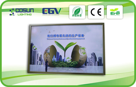 12V CE ERP Acrylic Slim Frame Light Box With Aluminium