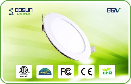 8 Inch Energy Saved Slim Dimmable Led Downlights , 3500k - 6500k Commercial Led Downlight