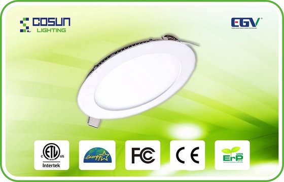 15W SMD3014 Home Dimmable LED Downlights With 80 Ra , Ultra Thin 8 Inch Downlight