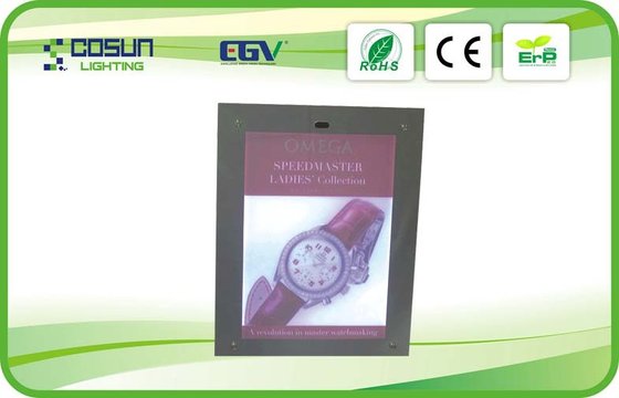 Sensor Advertising Textile Light Boxes For Office / Acrylic SMD3528 LED