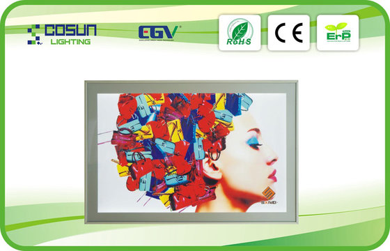 Wall Mounted Slim LED Light Boxes photography , Ultra Slim Magnetic Box