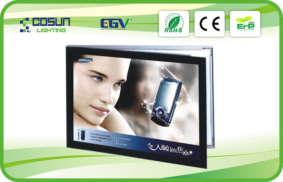 Low Power Consumption Square Shape SMD 2835 LED Slim Light Boxes