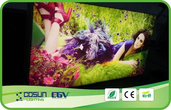 Office Single Side Frameless Light Box / Photographic Light Box , Low Power Consumption