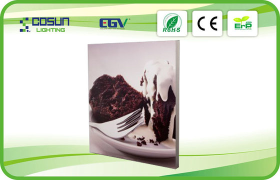 LED SMD3528 Frameless Light Box With Single Side For Exhibition Center , 83mm