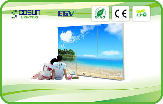 83mm SMD3528 Banner Fabric Frameless Light Box With Single Side For Airport