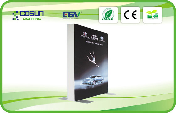 Customized Durable Frameless Light Box / Aluminium Advertising Light Boxes , OEM ODM