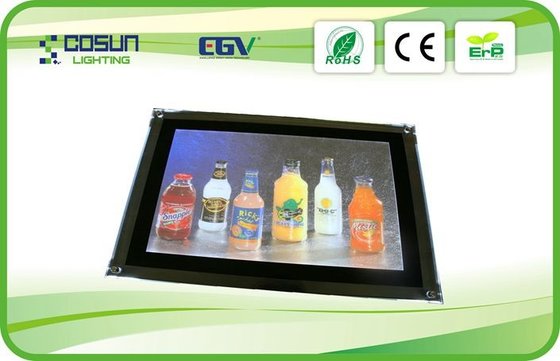 Super Slim Crystal Led Light Box 8m Acrylic For Indoor Decoration