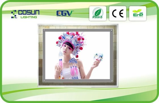 Rectangle Crystal Slim Light Box Ceerp Approved With Standard Size