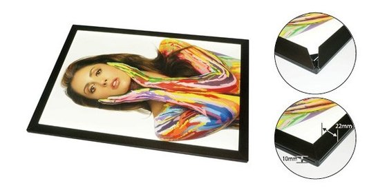 Aluminum Snap Frame Light Box Saving Energy Open Lighting Frame
