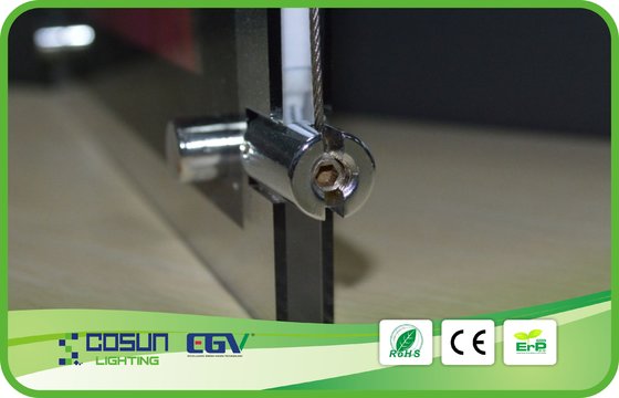 Single Sided Edgelit Crystal Slim Light Box For Advertising Display