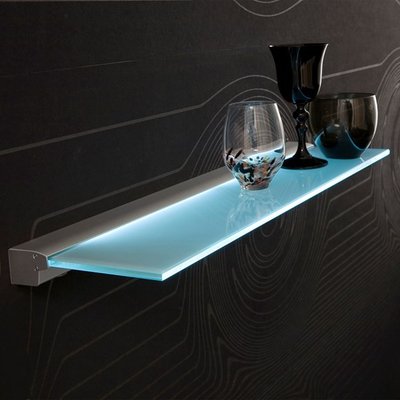 Aluminium  LED Shelf Lighting 600mm x 200mm x 8mm For Display