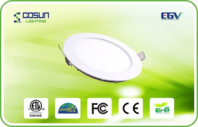 ERP ETL 765LM Eco-Friendly Energy Saving LED Downlights For Shops , 125° Beam Angle With OEM ODM