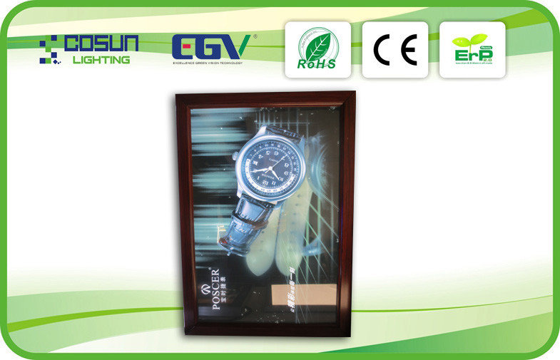 12v / 24v High Brightness LED Advertising Snap Frame Light Box With Single Side , OEM ODM