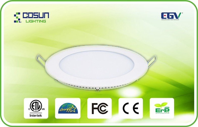 1275LM 15W 8 inch Energy Saved Dimmable LED Downlights , Indoor Ultra Thin 8 Inch Downlight