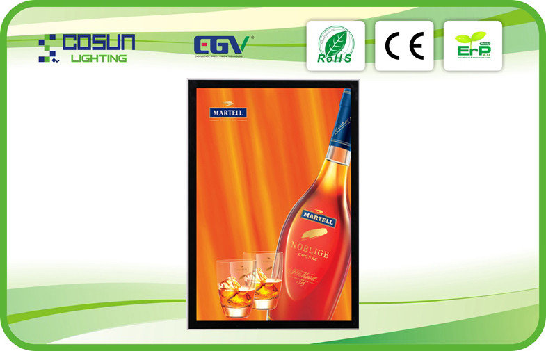 LED Wall Mounted magnetic Light Box Illuminated / LED Slim Light Box
