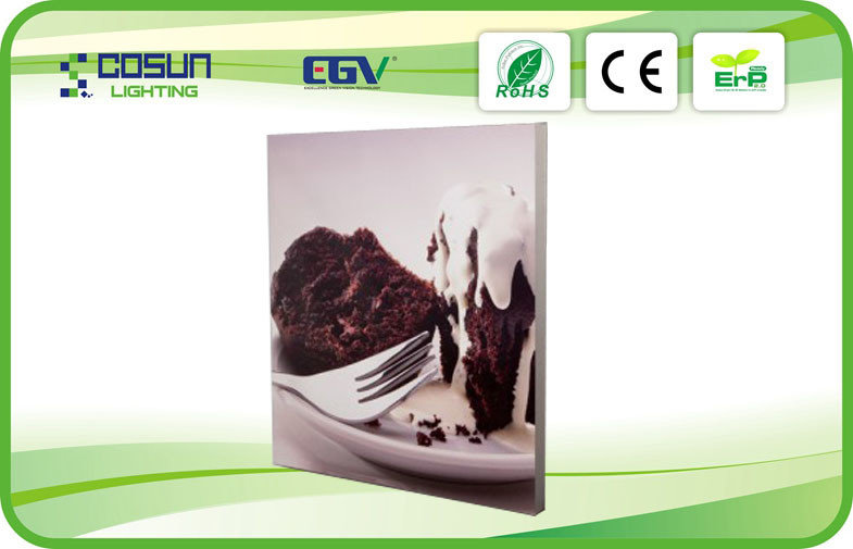 LED SMD3528 Frameless Light Box With Single Side For Exhibition Center , 83mm